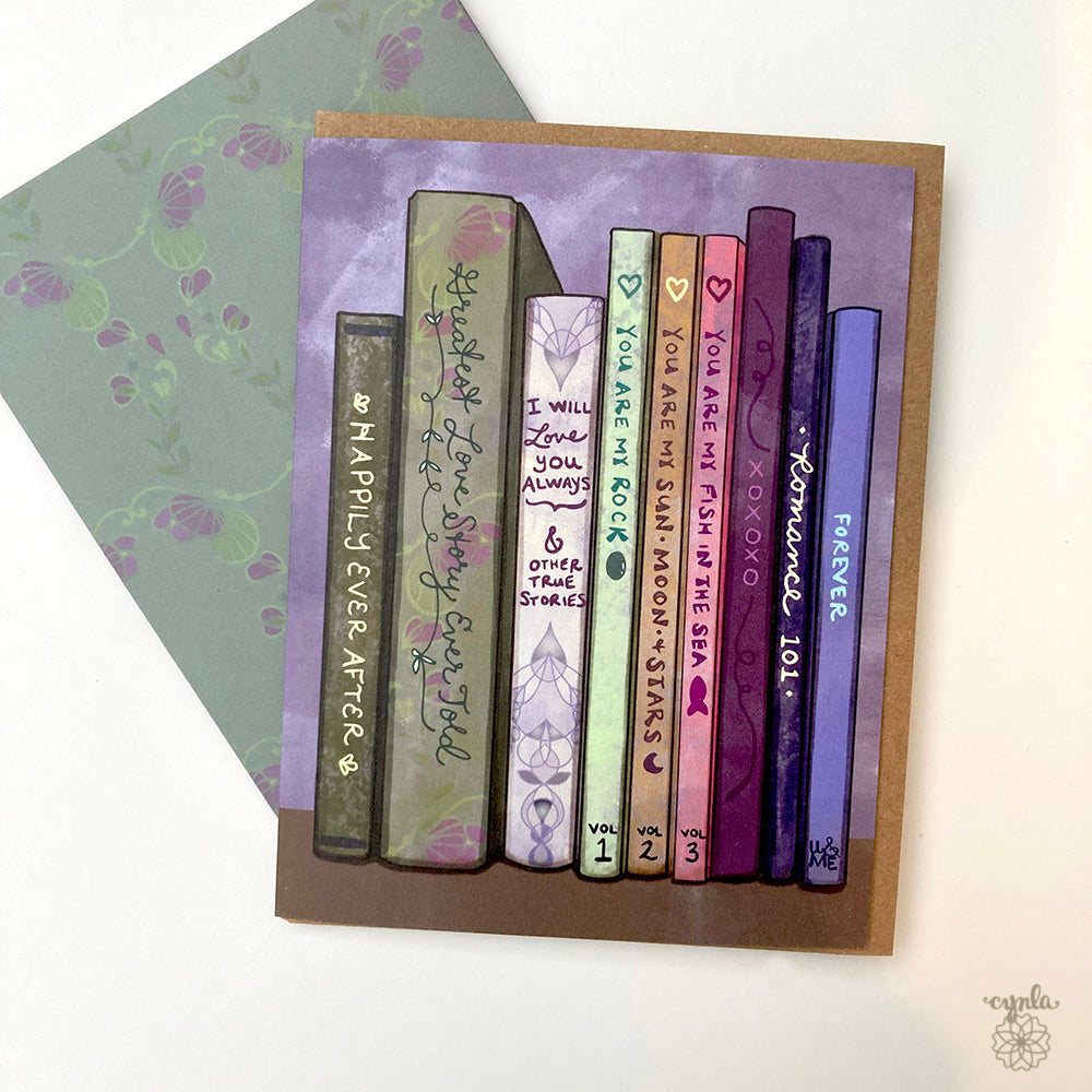 Book Lover Card – Cynla